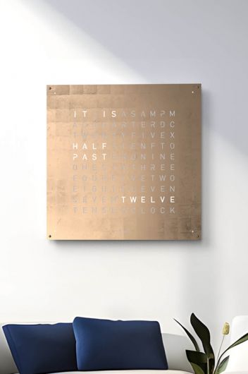 QLOCKTWO - Unique Clock with Word Design