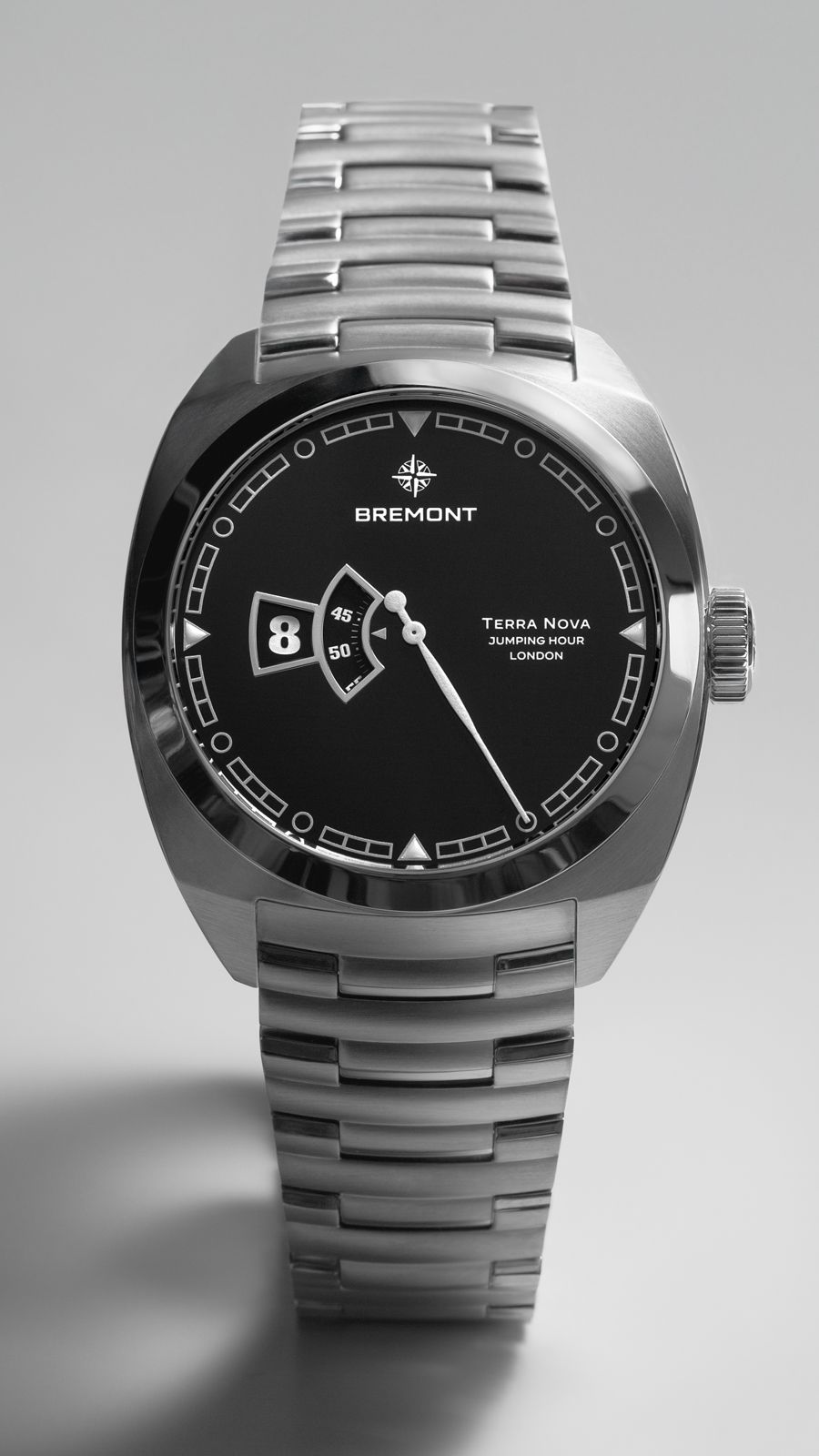 Bremont Terra Nova Automatic Watch | TN40-JH-SS-BK-B