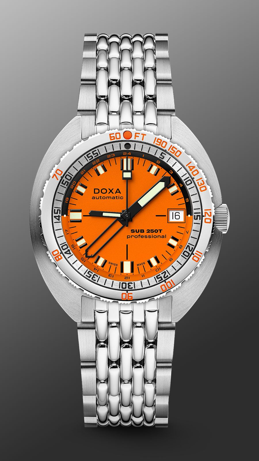 Doxa SUB 250T GMT Automatic Watch | 855.10.351.10