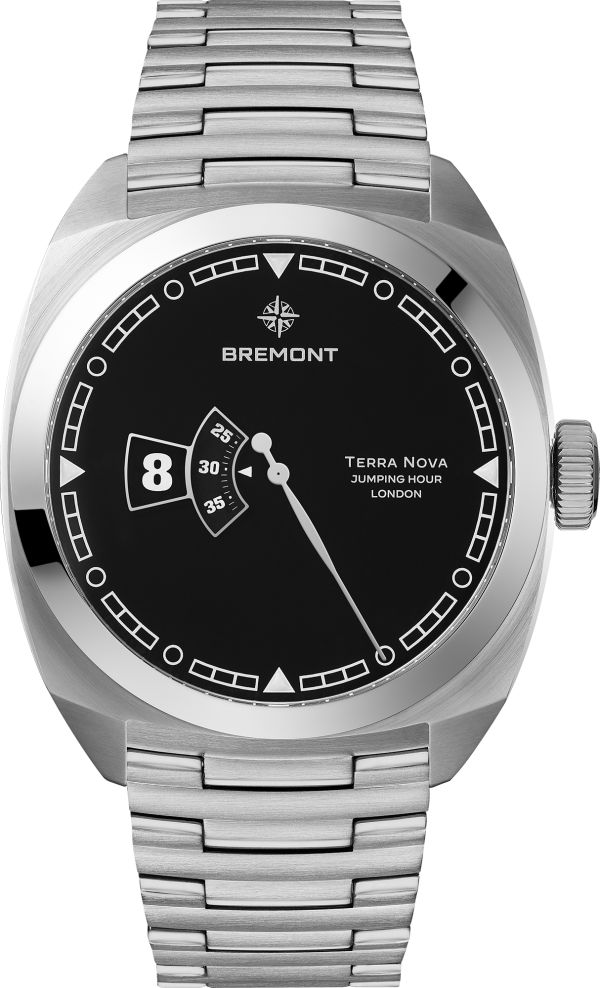 Bremont Terra Nova Automatic Watch | TN40-JH-SS-BK-B