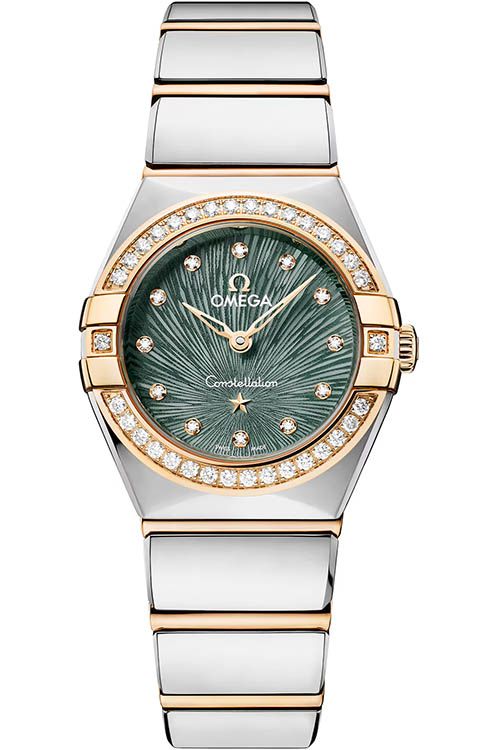 Omega Constellation 25 mm Watch in Green Dial