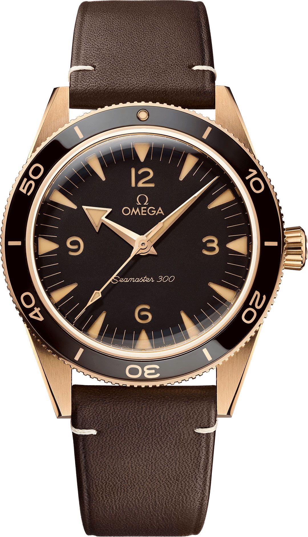 Omega Heritage Models 41 mm Watch in Brown Dial