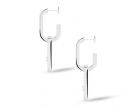 Messika Move Link White Gold Earrings 12469-WG @ Ethos